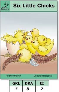 SunSprouts: Six Little Chicks Big Book: unknown author: Amazon.com: Books
