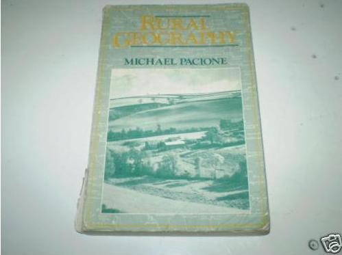Rural Geography: Pacione, Michael: 9780063182905: Amazon.com: Books