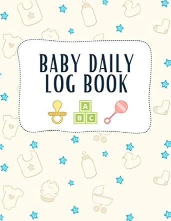 Baby Daily Log Book baby mood, eating & sleeping schedule, diapers ...