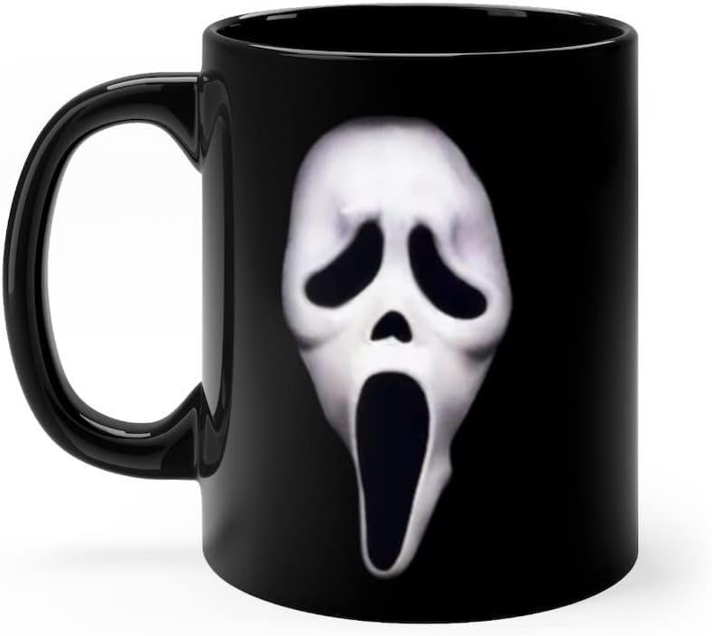 Scream Mug Ghostface Mug Horror Movie Coffee Mug Scary Movie Lover ...