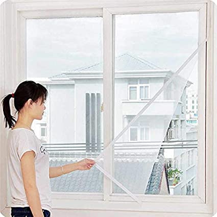 MH Collection Mosquito Net for Windows, Window Mosquito Net with Strong ...