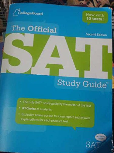 Buy SAT OFFICIAL STUDY GUIDE Book Online at Low Prices in India | SAT ...