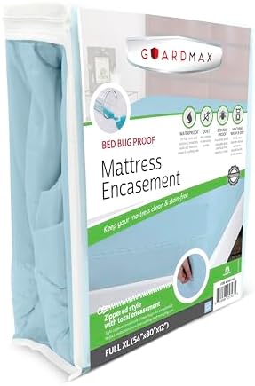 Amazon.com: Linenspa Zippered Mattress Encasement - Waterproof & Bed ...
