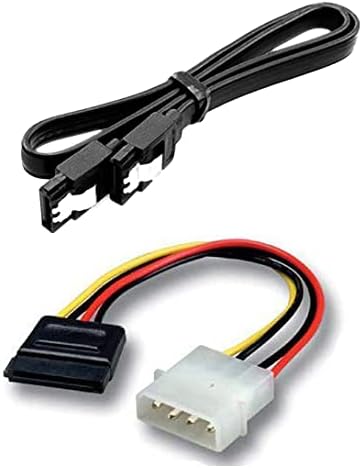 PARUHT 4 Pin Molex to Dual SATA Power Y Cable for Internal Hard Disk ...