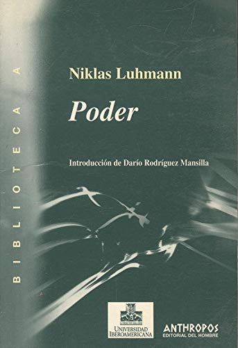 Poder : LUHMANN, NIKLAS: Amazon.es: Libros