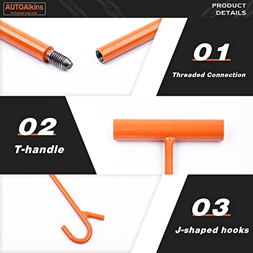 Snapklik.com : AUTOAlkins Heavy Duty 5th Wheel Pin Puller