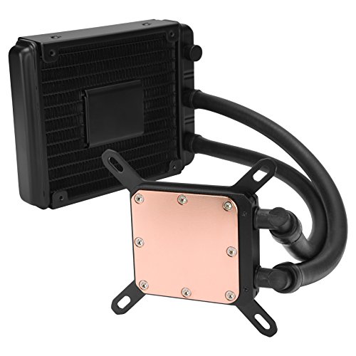 Rosewill CPU Liquid Cooler, Closed Loop PC Water Cooling, Quiet 120mm ...