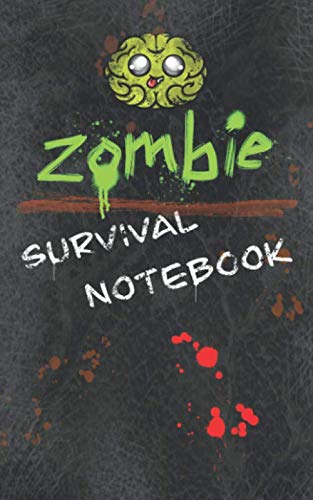 Humans VS Zombies Survival Notebook: Mini Zombie Survival Pocket ...