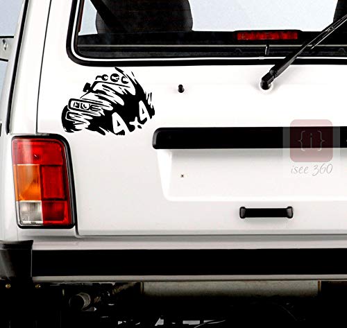 ISEE 360® Stickers for Car Exterior for Gypsy Mahindra Thar 4 x 4 Off ...