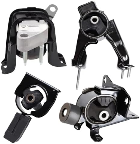 Amazon.com: 4pcs Motor Mounts Set Kit Compatible with 09-13 Toyota ...