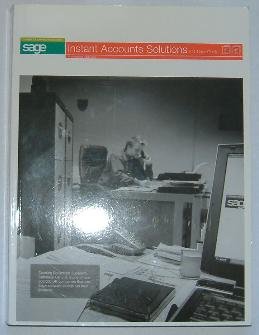 Sage - Instant Accounts Solutions v11 User guide: Amazon.co.uk: Sage: Books