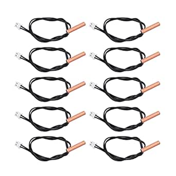 10K Temp Sensor Probe, 10Pcs PVC Temp Sensor Probe Thermistor Probes ...