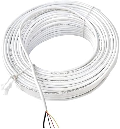 D25 Pure Copper 3+1 CCTV Camera Coaxial Cable For HIKVISION CCTV Camera ...