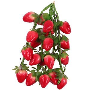 5Pcs Artificial Hanging Fruits/Vegetables Strings for Farm Home Decor 8 ...