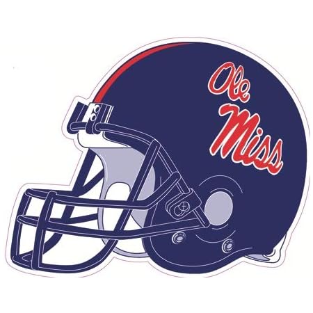 Amazon.com: 4 Inch Ole Miss M Logo Decal University Mississippi Rebels ...