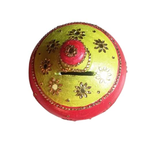 Buri Mitti Ki Gullak/Clay Gullak Large Coin Bank (Gift For Kids) Coin ...