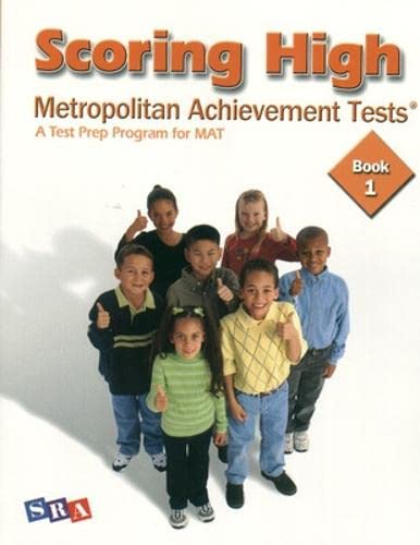 Scoring High on the MAT 8, Student Edition, Grade 1: McGraw Hill ...