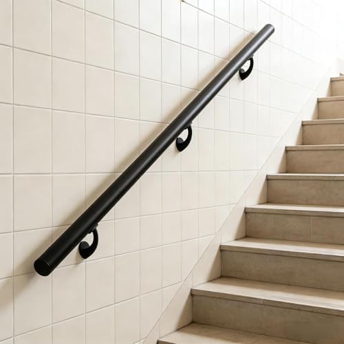 18FT Modern Aluminum Handrail Set, handrails for Indoor Stairs,Deck ...