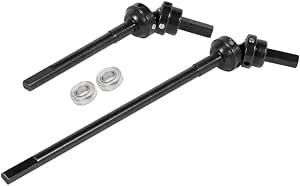 Amazon.com: DUHWQ Steel Stub Axles with 3-Joint Design Straight Shaft ...