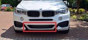 Amazon.com: Genuine BMW F16 Front Bumper Center Lower Open Grille ACC ...