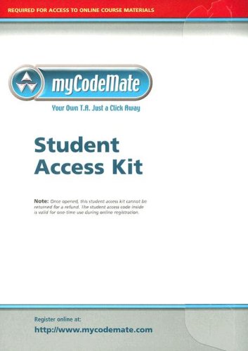 MyCodeMate Student Access Kit: MyCodeMate: 9780321356970: Amazon.com: Books