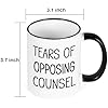 Amazon.com: Maustic Lawyer Gifts for Men Women, Tears of Opposing ...