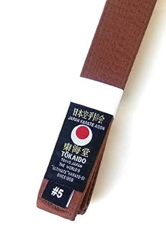 Tokaido JKA Karate Brown Belt - 1.5" : Amazon.in: Sports, Fitness ...