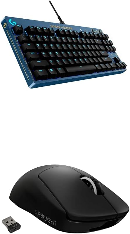 Amazon.com: Logitech G PRO Mechanical Gaming Keyboard + PRO X ...