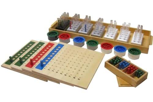 Amazon.com: Montessori Mathematics Material- Long Division (Division of ...