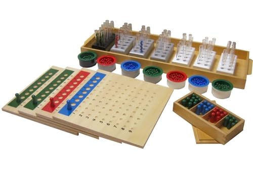 Amazon.com: Montessori Mathematics Material- Long Division (Division of ...
