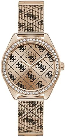 Guess Reloj Analógico para Mujeres de Cuarzo con Correa en Acero ...