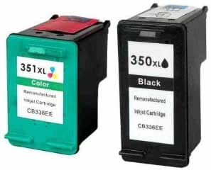 Remanufactured HP 350XL & 351XL Ink Cartridges : Amazon.fr: Informatique