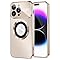 Amazon.com: MAKAVO Magnetic for iPhone 14 Pro Max Case, Compatible with MagSafe, Built-in Camera ...