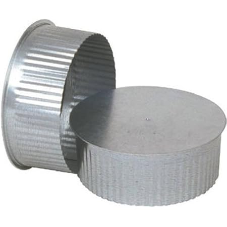 UNITED STATES HDW GV0733 4" Galvanized Tee Plug, Pack of 1, Assorted ...