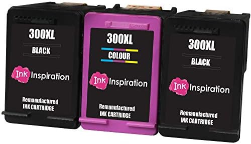 Ink Inspiration® 2 Cartuchos de Tinta Remanufacturados para HP 300 ...