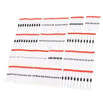200PCS Rectifier Diode Kit Semiconductor Low Noise High Stable for ...
