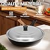 Amazon.com: Stainless Steel Pot Lid With Knob, 12'' 13'' 14'' 15 ...