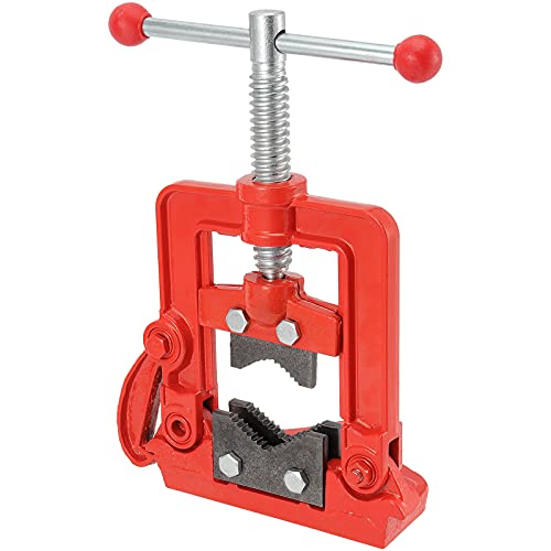 Snapklik.com : 0.4 To 2.4 Inches Pipes Capacity Bench Pipe Vice, Heavy ...