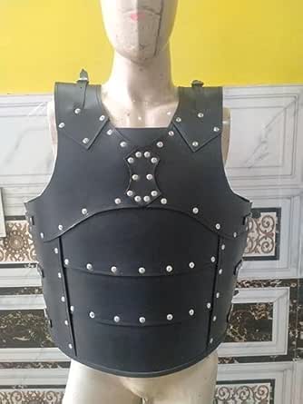 Amazon.com: Medieval leather viking LEATHER ARMOR; ren faire handmade ...