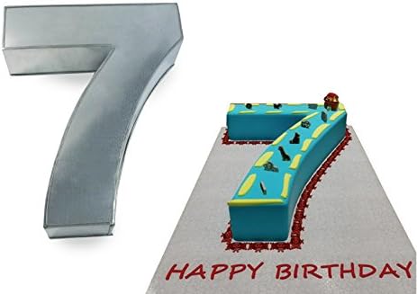 Amazon.com: EURO TINS Small Number Wedding Birthday Anniversary Cake ...