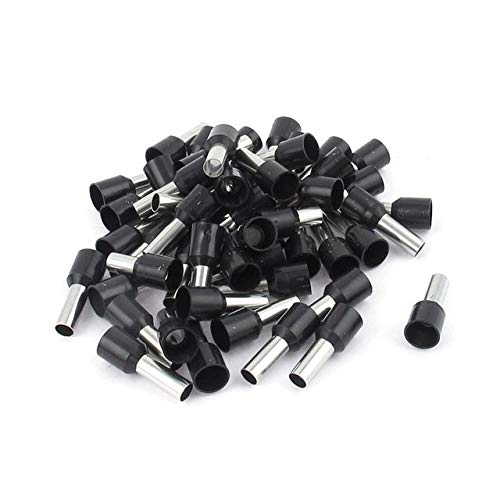 Davitu 10PCS E50-25 Electrical Crimp tubular Pre-Insulating Terminal ...