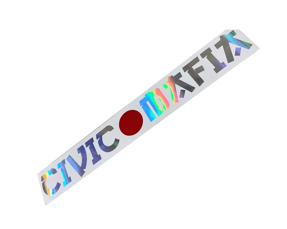 Amazon.com: Civic Mafia Windshield Decal Sticker Banner Window Car JDM ...