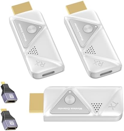 Amazon.com: Wireless HDMI Transmitter and 2 Receivers, HDMI Wireless ...