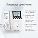 Techbee Digital Infinite Repeat Cycle Intermittent Timer Plug for ...