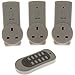 STATUS Remote Control Socket | White Remote Control Plug UK | Pack of 3 ...