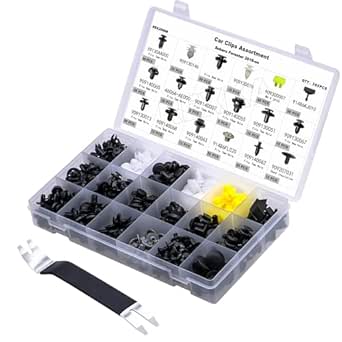 Amazon.com: Rexka 366pcs Car Retainer Clips Fasteners Assortment-18 ...