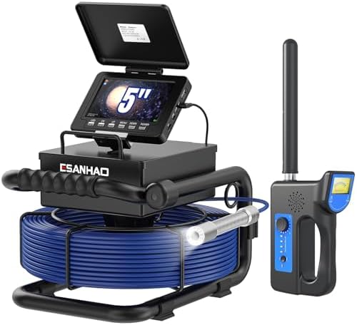 Amazon.com: MINGBOSKY Pipe Locator Underground 512hz for Sewer Camera ...