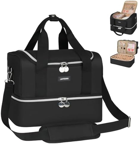 Amazon.com : Nail Polish Organizer Case, Nail Supplies Storage Box ...