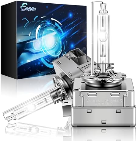 Amazon.com: Erato D1S Xenon Headlight Bulbs 35W Metal Stents Base Replacement Headlight Lamps ...