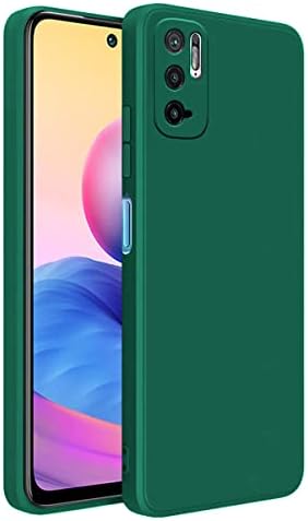 LIRAMARK Silicone Soft Back Cover Case for Redmi Note 10T 5G, Poco M3 ...